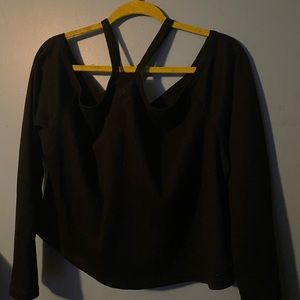 SHEIN | Tops | Plus Size Criss Cross Top | Poshmark